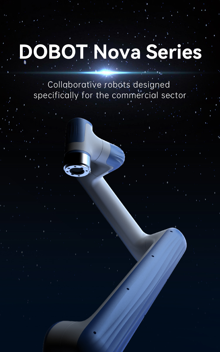 DOBOT Nova 5 | Enhanced with AI sensing technologies